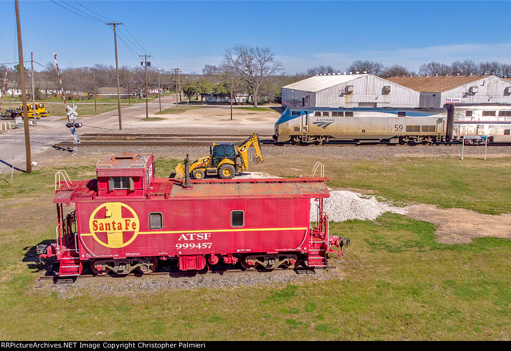 AMTK 59 and ATSF 999457